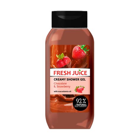 Крем гель для душа Fresh Juice Chocolate And Strawberry купить на Eva