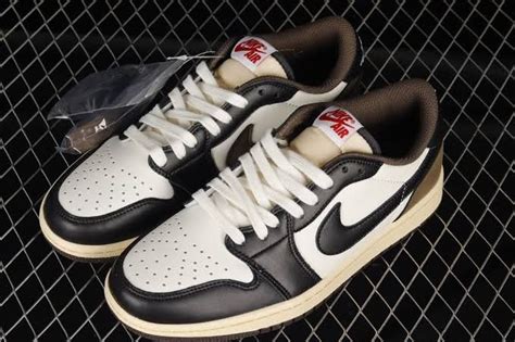 Fragment Design Travis Scott X J1 Low Dark Mocha Men S Fashion